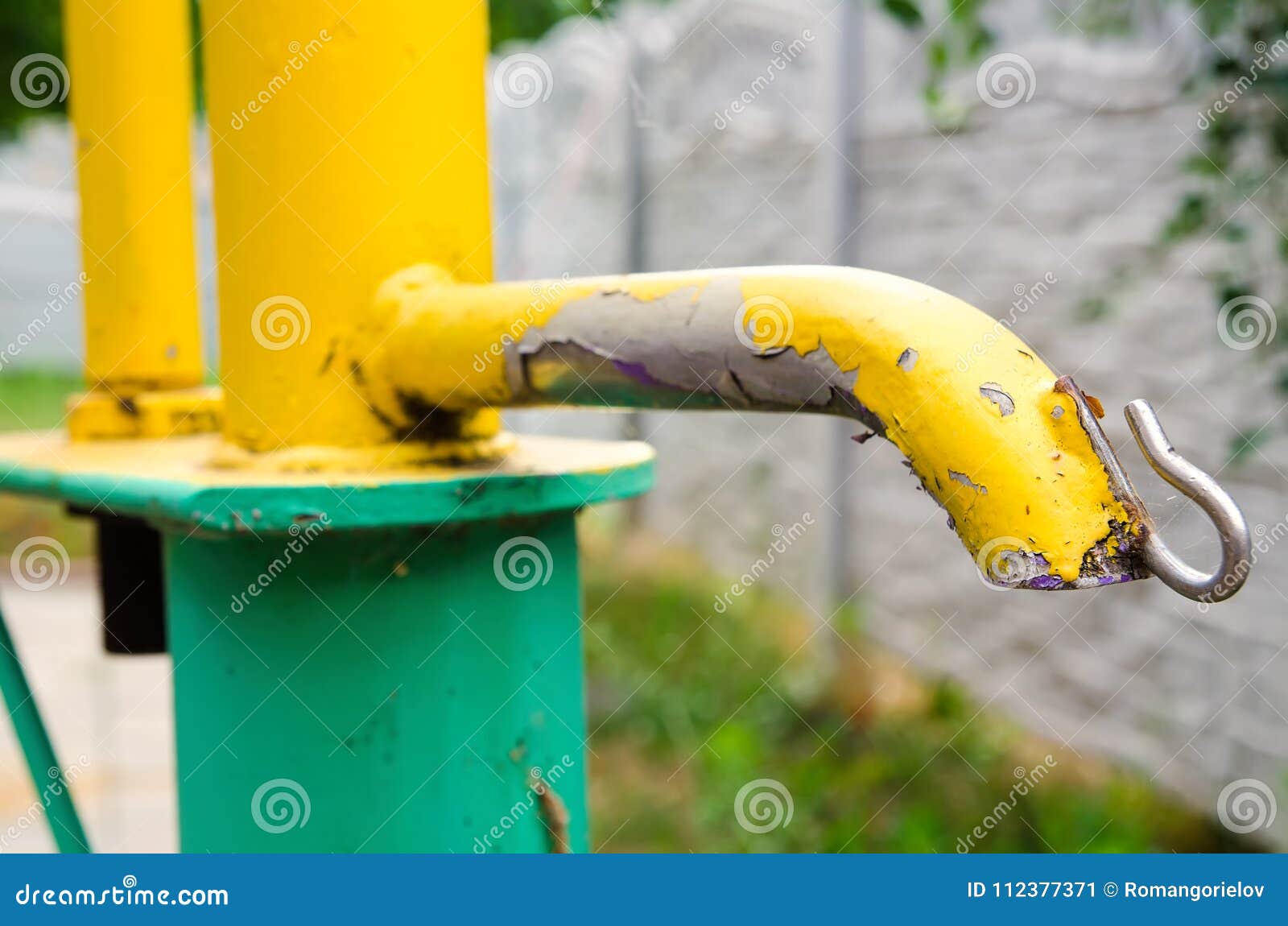 Water column stock image. Image of iron, design, outdoor - 112377371