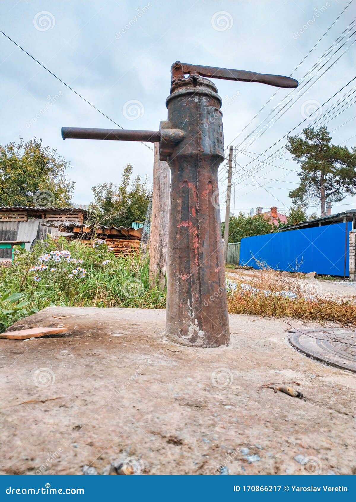 Old Water Hydrant, Fire Brigade Hydrant, Disused Stock Image - Image of ...