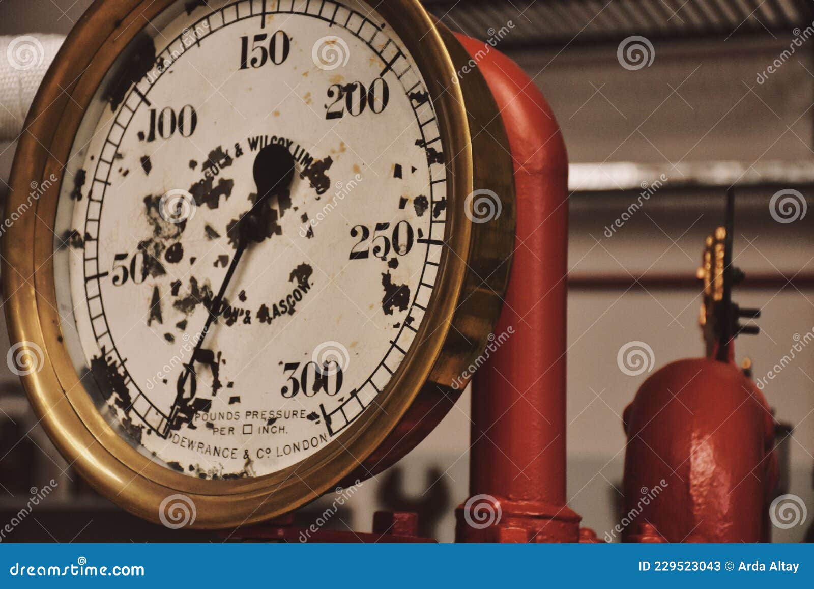 Old Water Manometer for Pressure Editorial Stock Photo - Image of ...