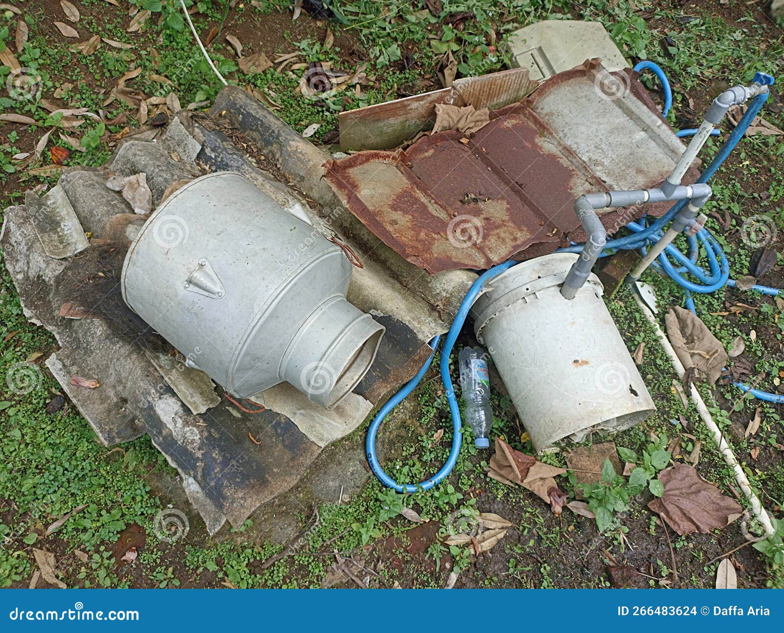 Old Water Meachin with Rust Stock Photo - Image of water, meachin ...