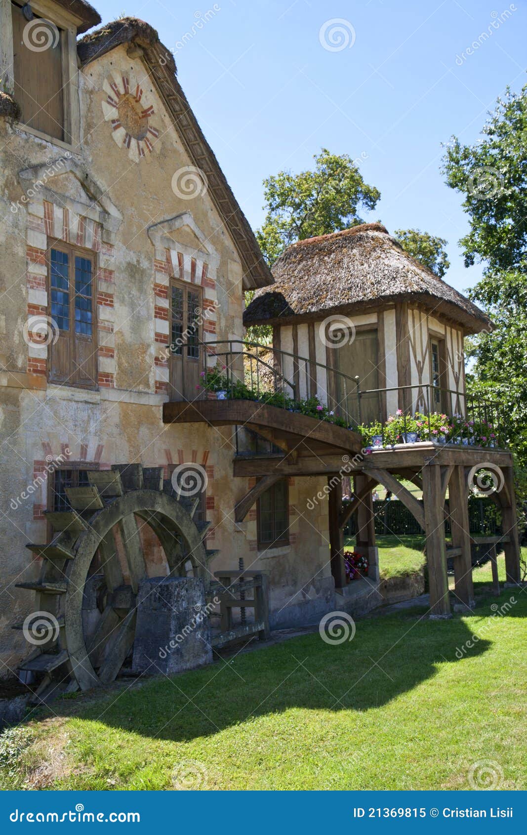Old water mill stock image. Image of roof, tourism, rustic - 21369815