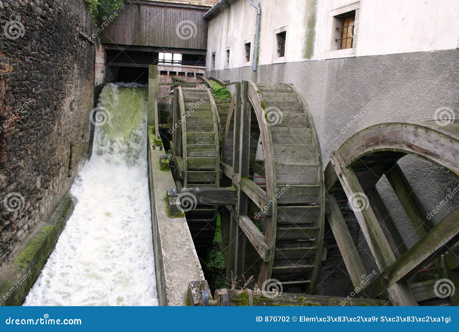 Old Water-mill Stock Photography - Image: 870702