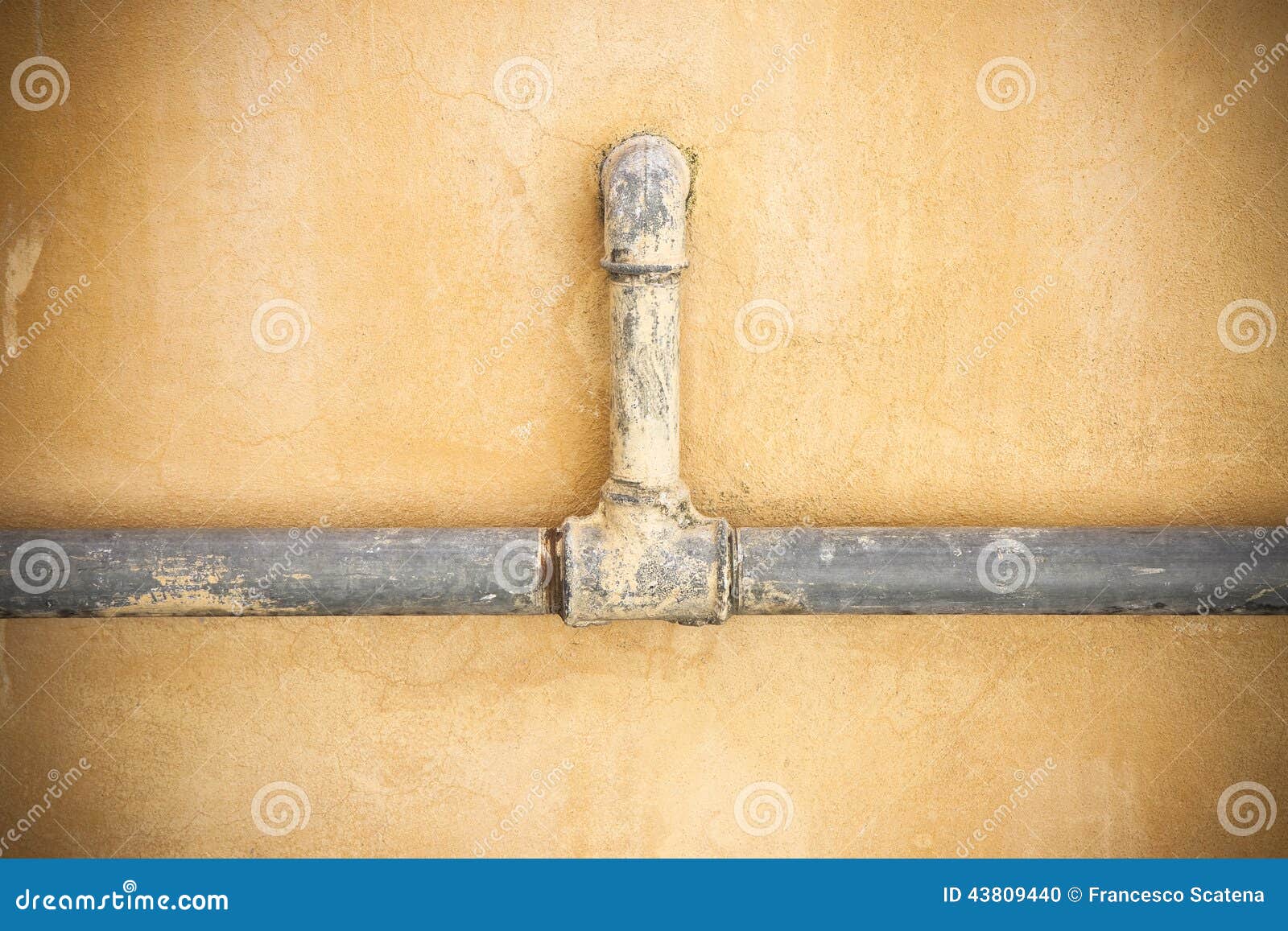 Old water pipes stock photo. Image of iron, outdoors - 43809440