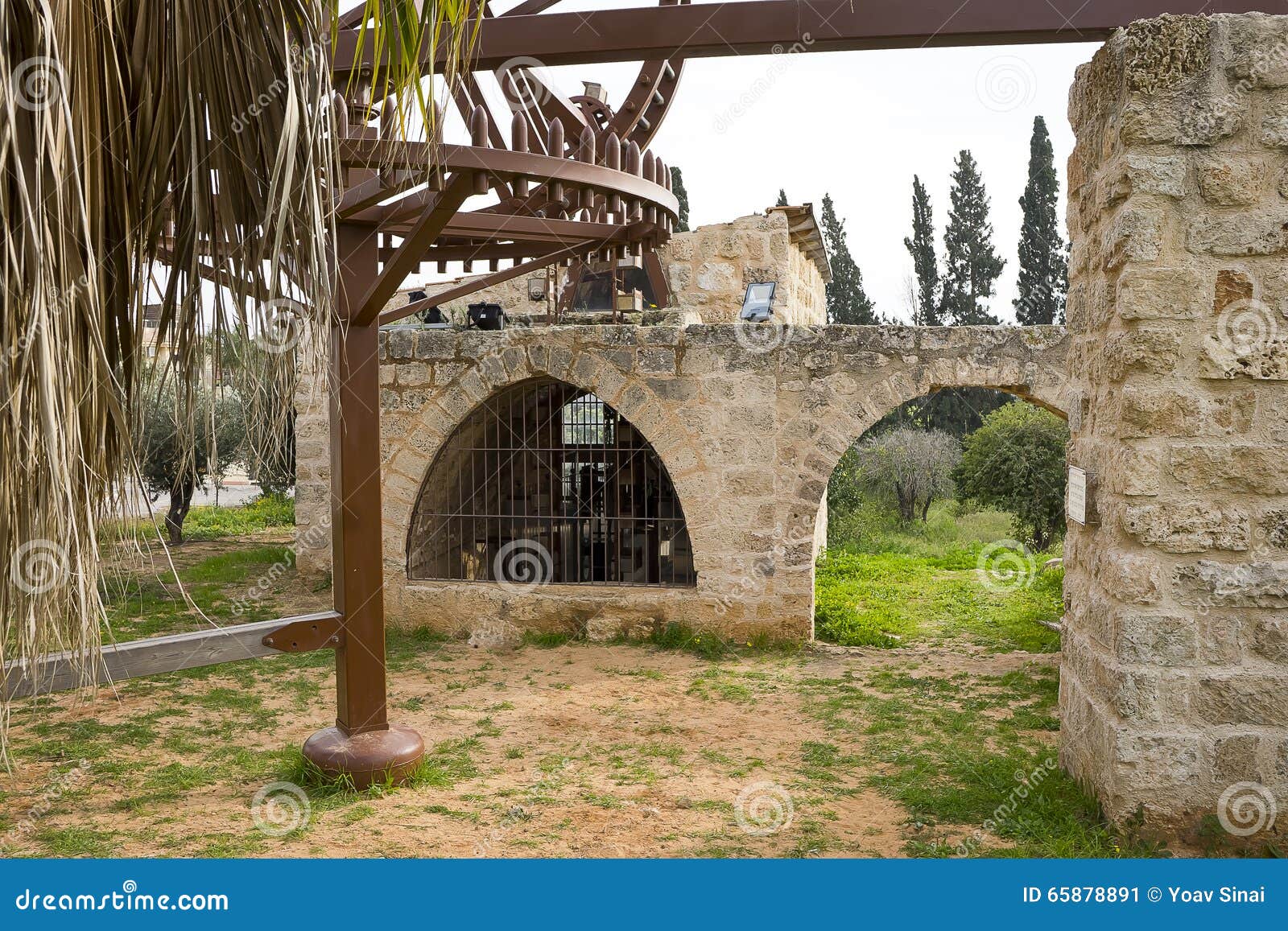 Old water pump Binyamina stock image. Image of binyamina - 65878891