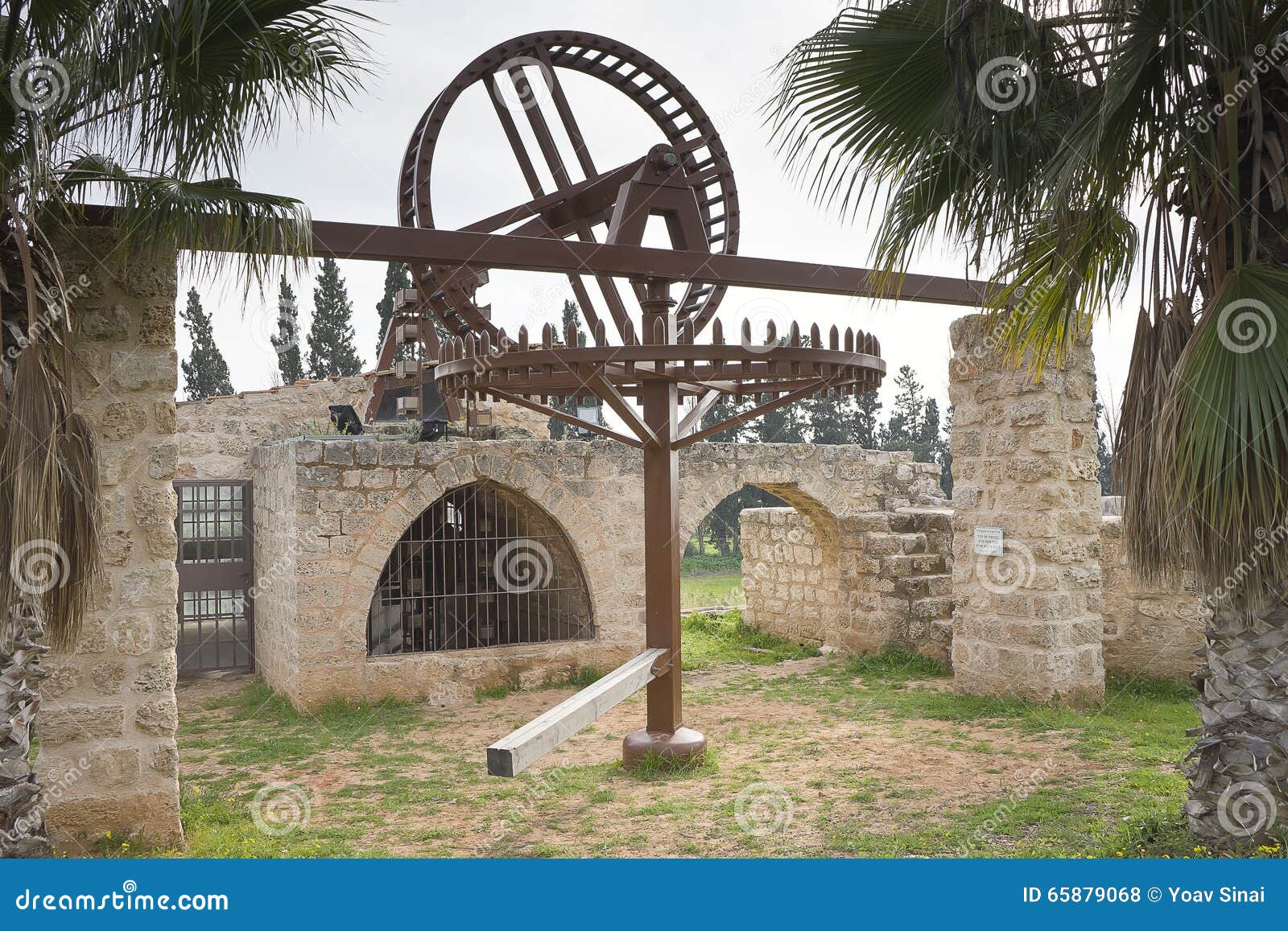 Old water pump Binyamina stock photo. Image of vintage - 65879068