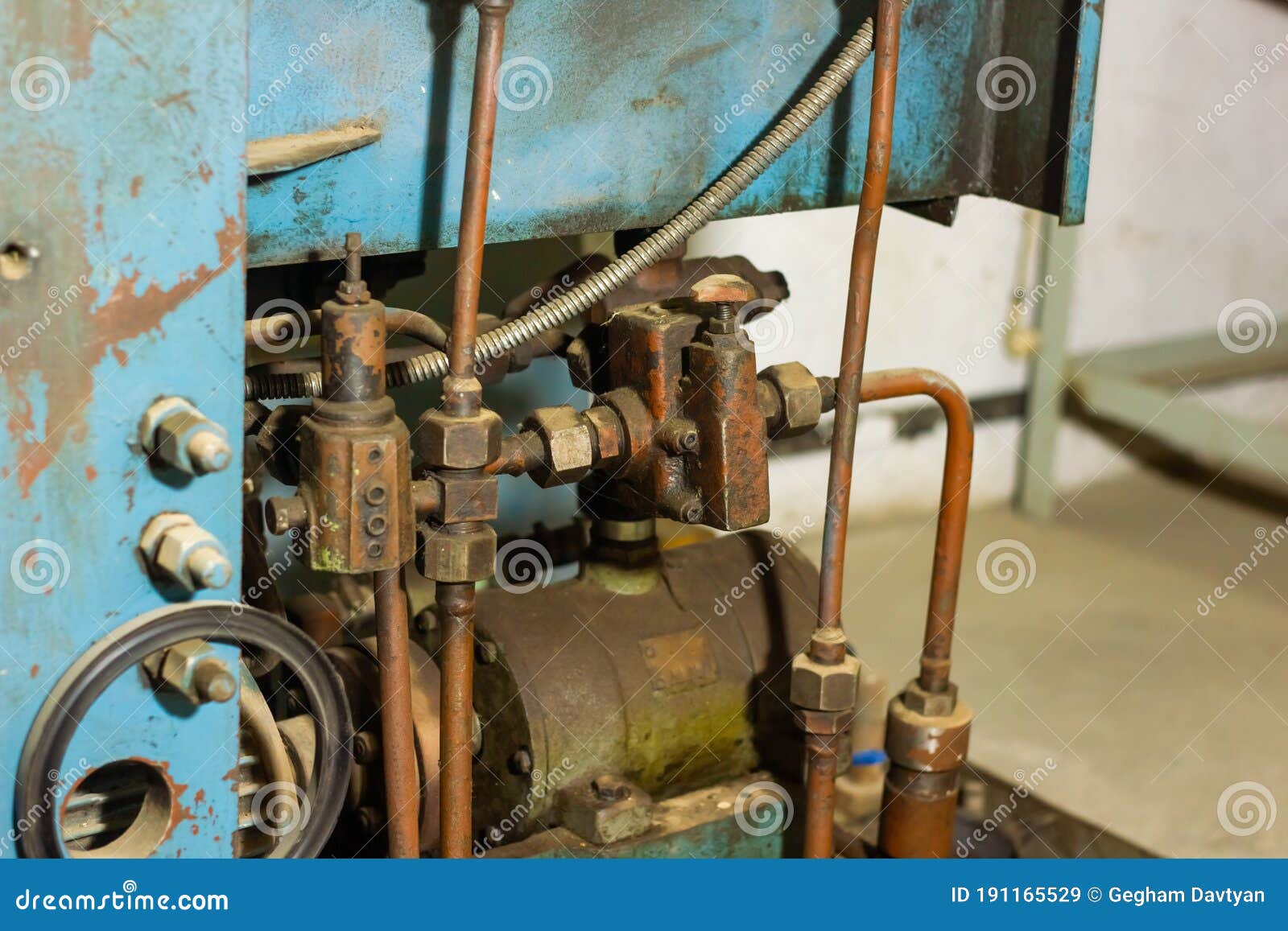 Old Water Pump, Old Rusty Water Pump Stock Image - Image of instrument ...