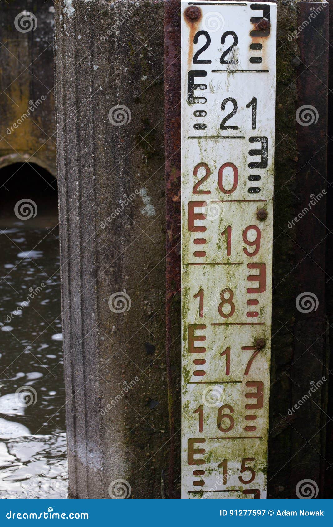 Old Water Scale - Vintage Measurement Stock Image - Image of measure ...