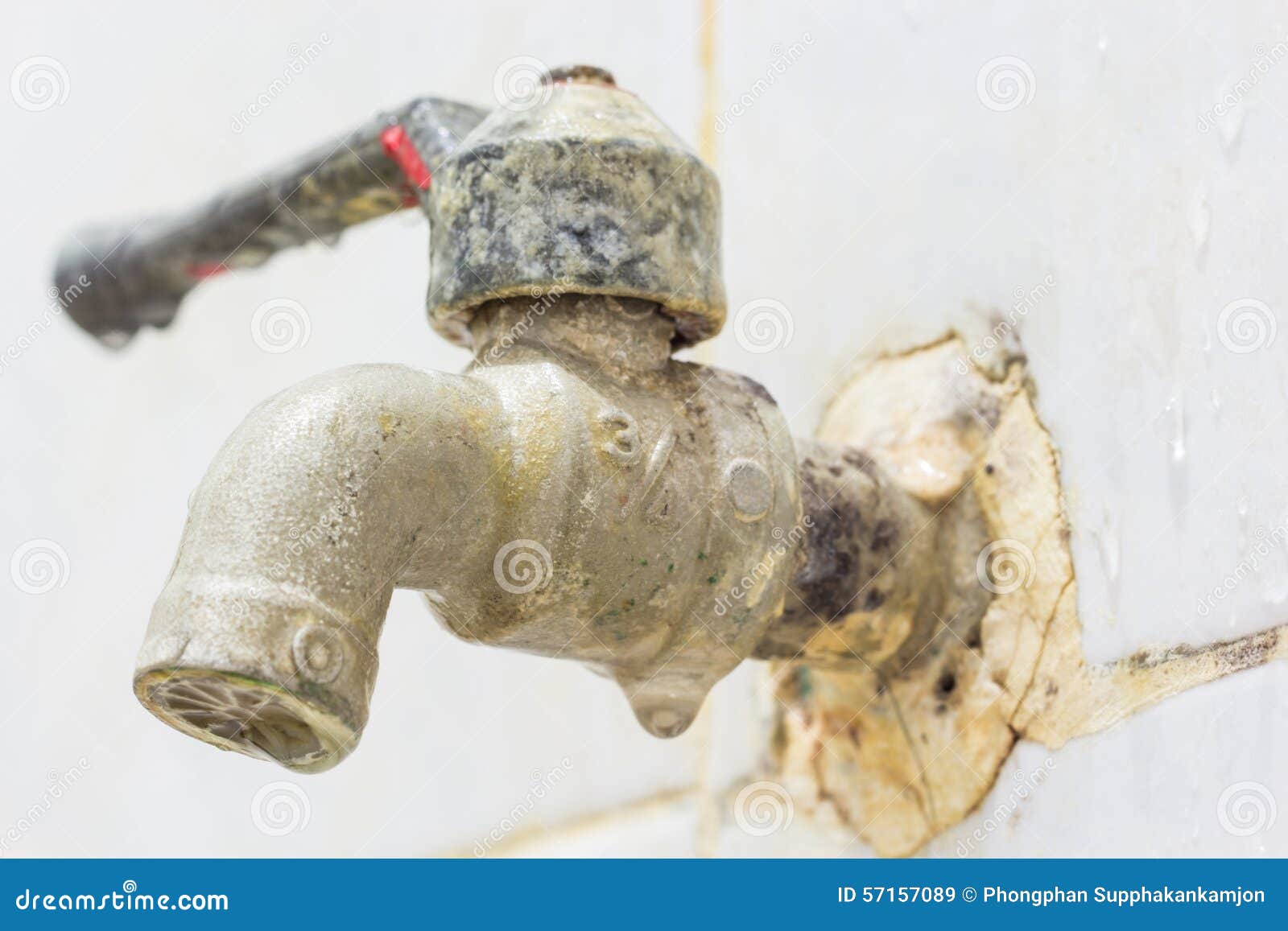 Old water taps stock image. Image of aged, concept, pipes - 57157089