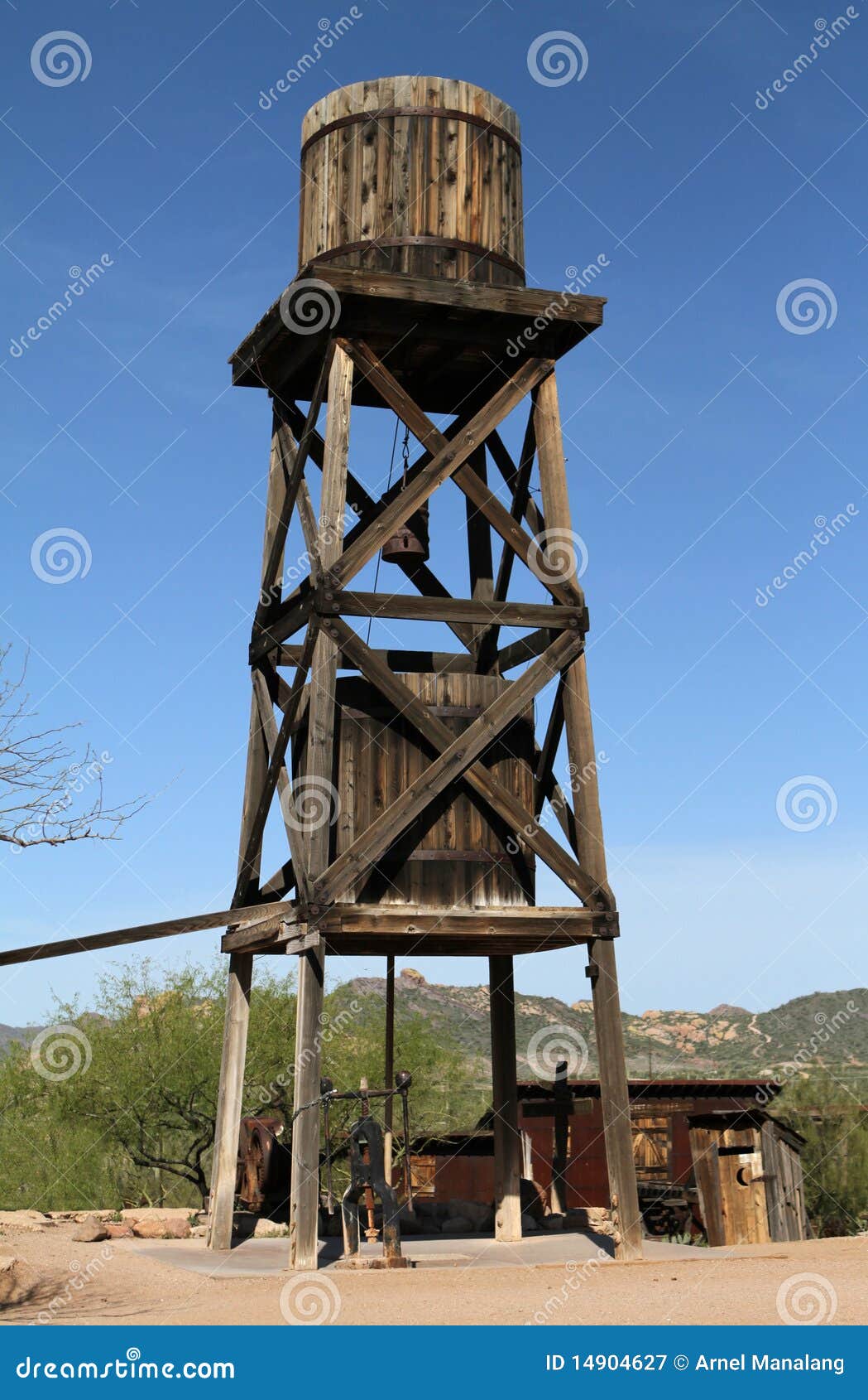 Old Water Tower Royalty Free Stock Photography - Image: 14904627