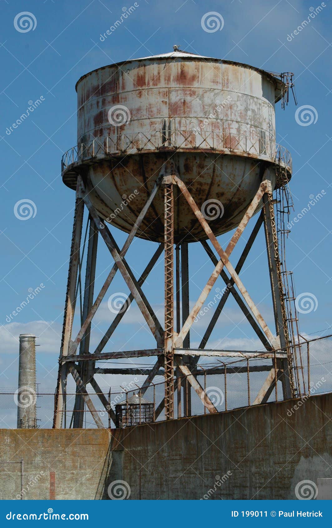 Old Water Tower stock image. Image of worn, used, structure - 199011