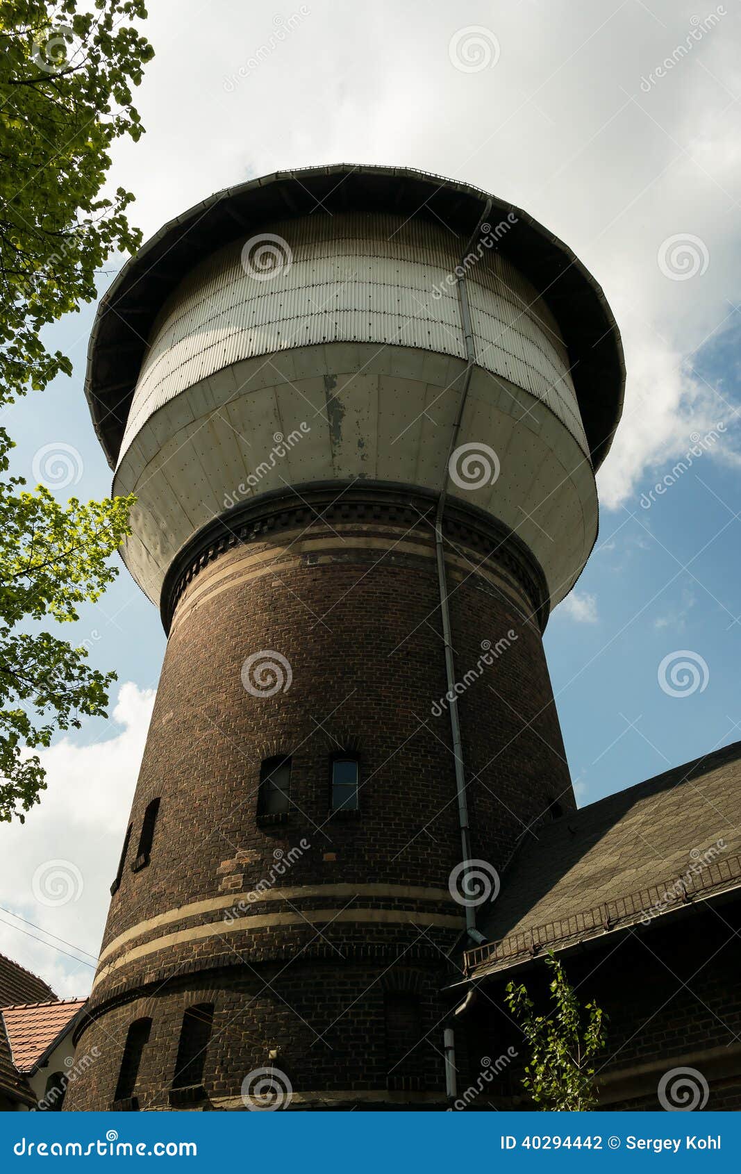 Old water tower stock photo. Image of abandoned, high - 40294442