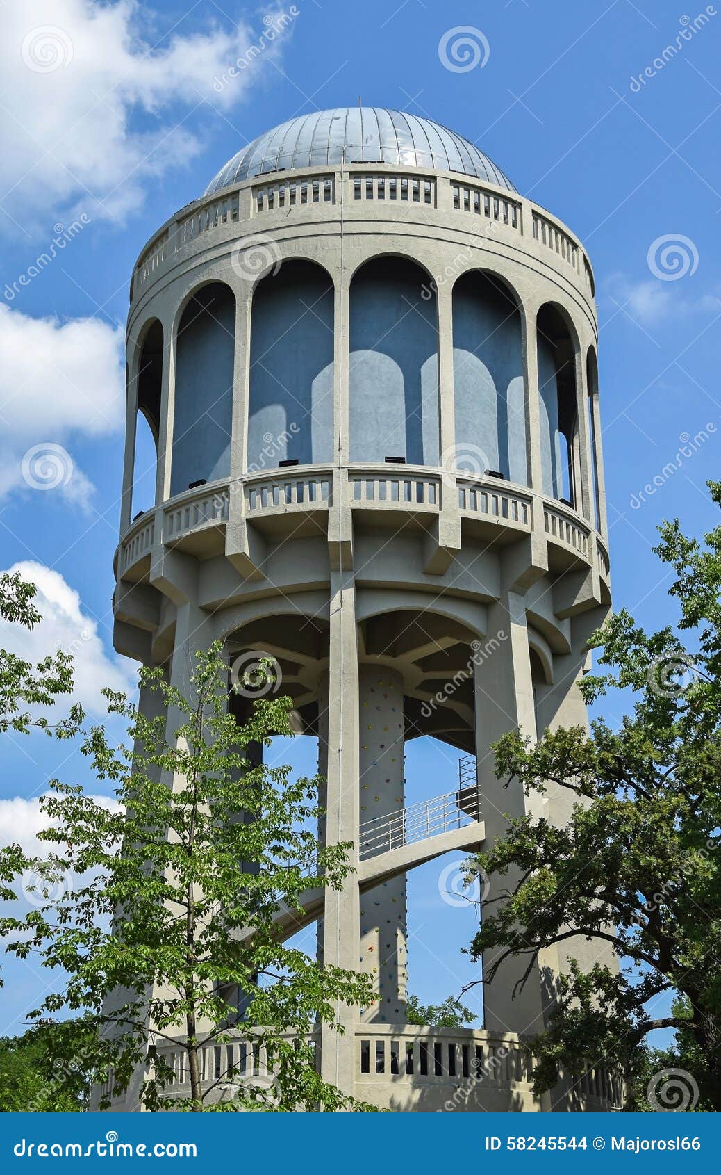 Old water tower stock photo. Image of outdoors, industrial - 58245544