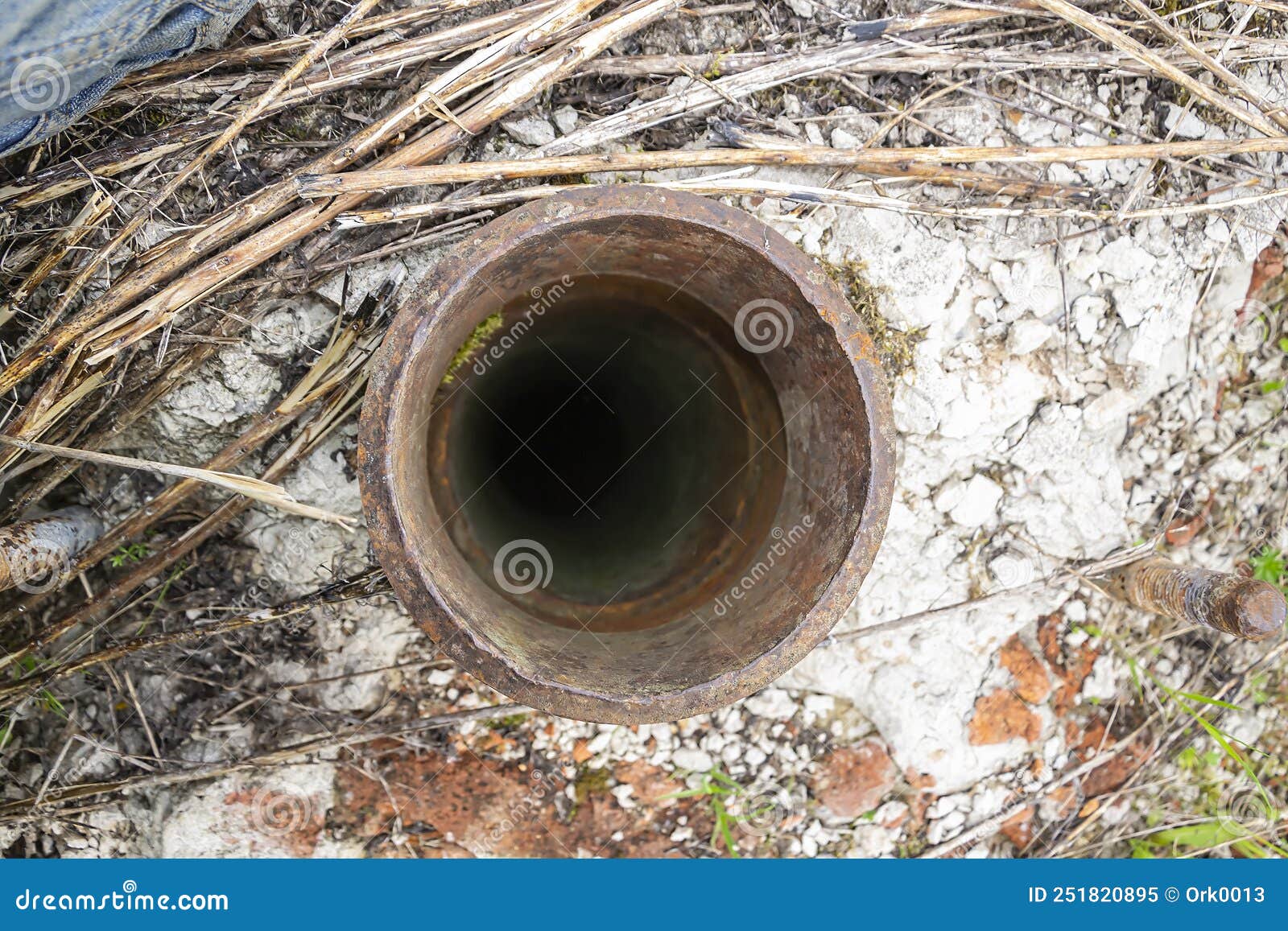 Old water well stock image. Image of hollow, opening - 251820895