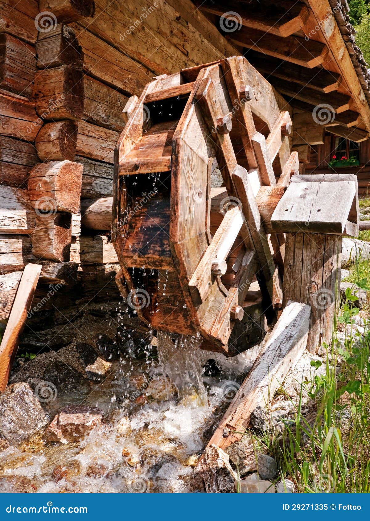 Old watermill stock image. Image of architecture, idyllic - 29271335