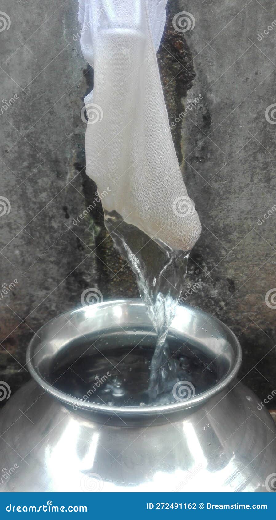 The Old Way of Filtering Water Stock Photo - Image of water, wate ...