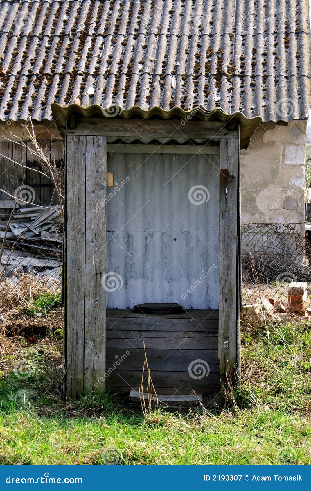 Old WC stock image. Image of outhouse, toilet, inovation - 2190307
