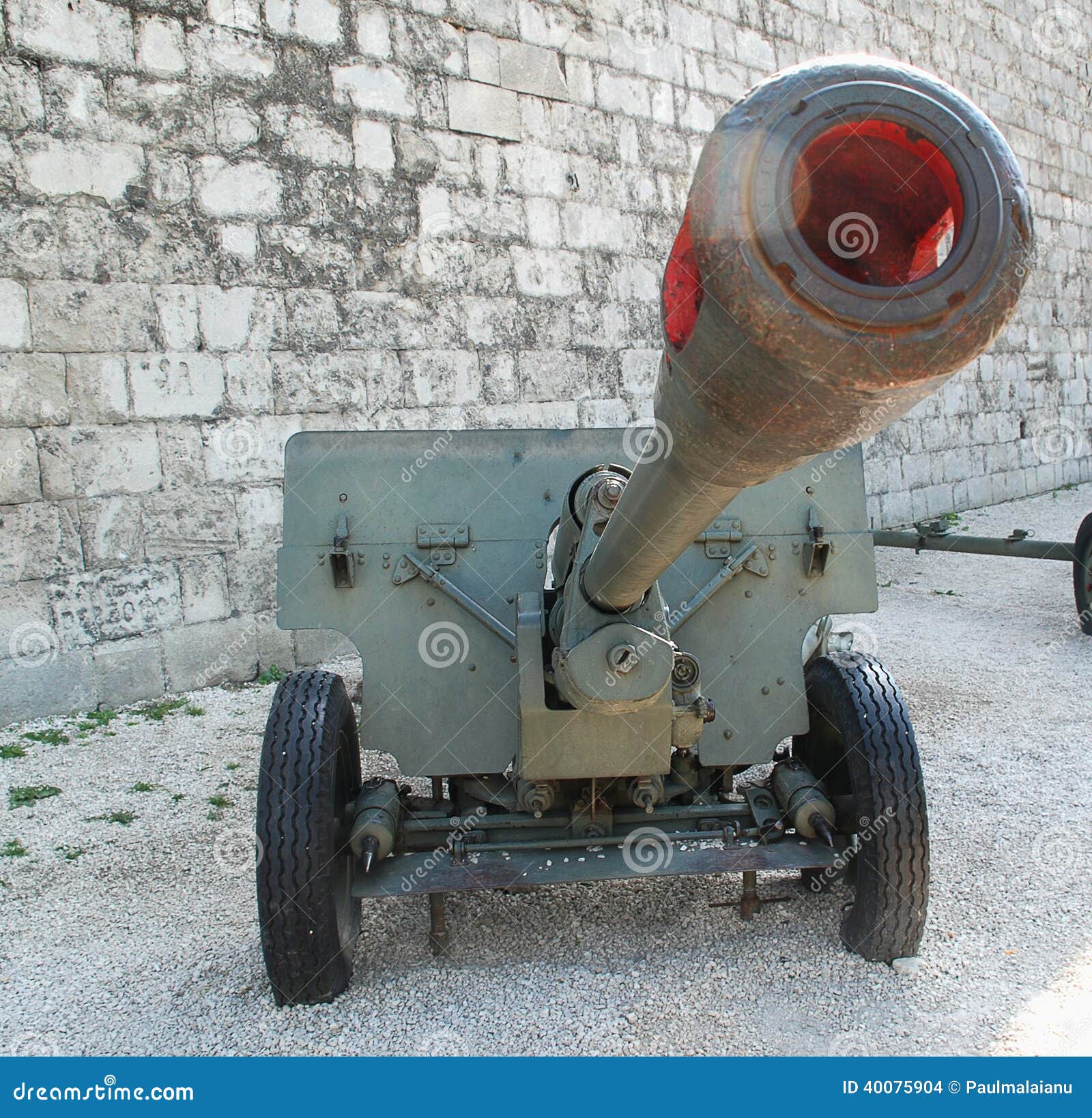 Old Weapons on Budapest Citadel Stock Photo - Image of weapons ...