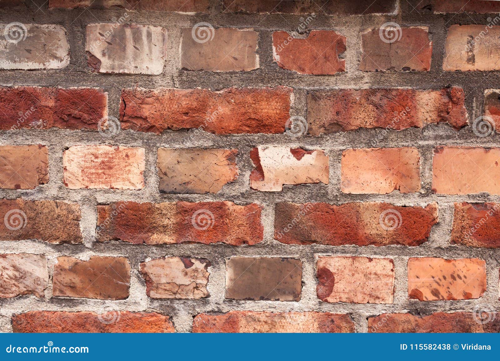 Old weathered brick wall stock photo. Image of dilapidated - 115582438