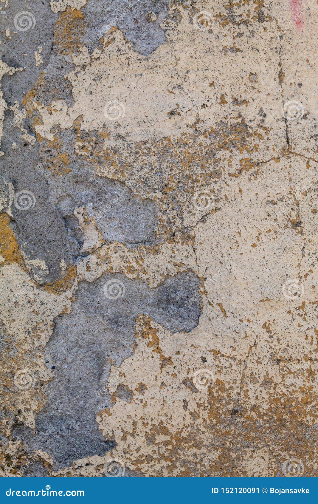 Old Weathered Concrete Decay Wall Texture Stock Image - Image of ...