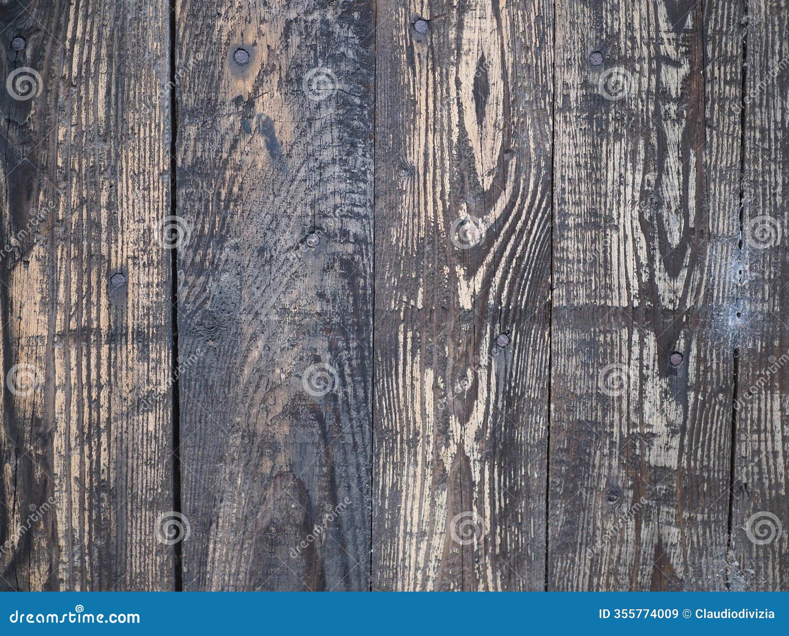 Old Weathered Dark Brown Wood Texture Background Stock Image - Image of ...
