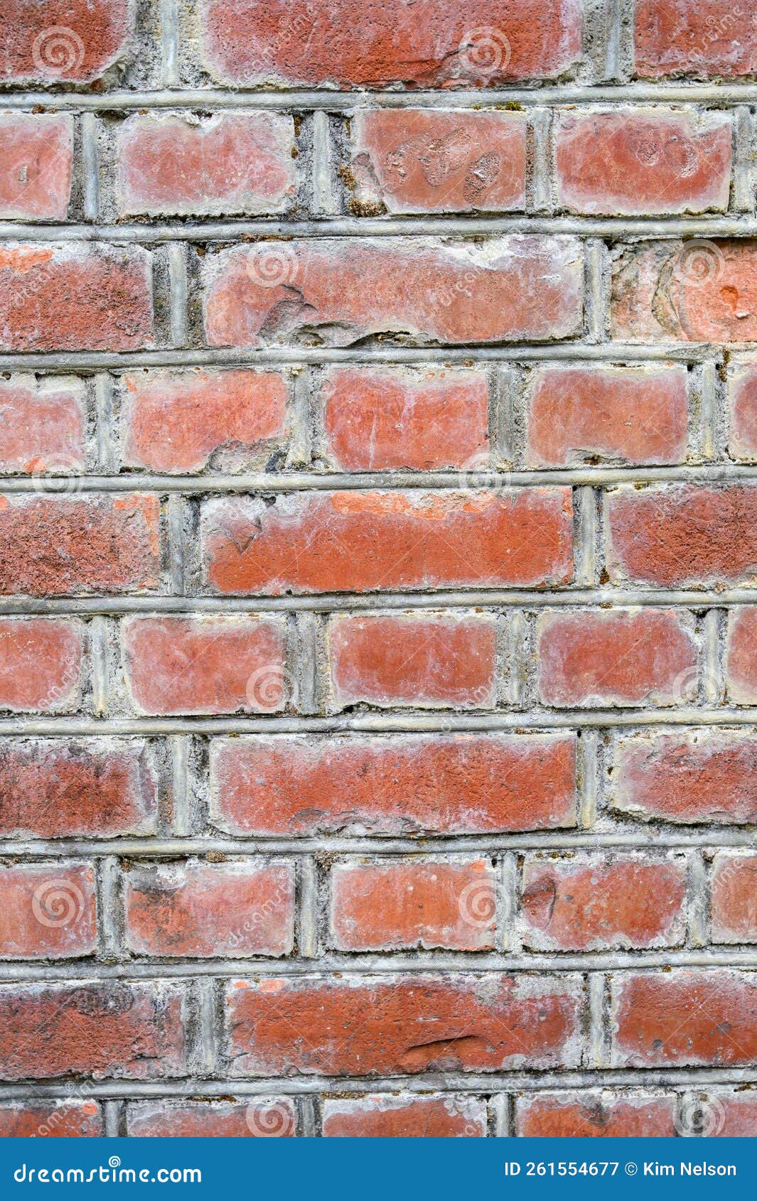 Old Weathered and Deteriorating Brick Wall, As a Grungy Background ...