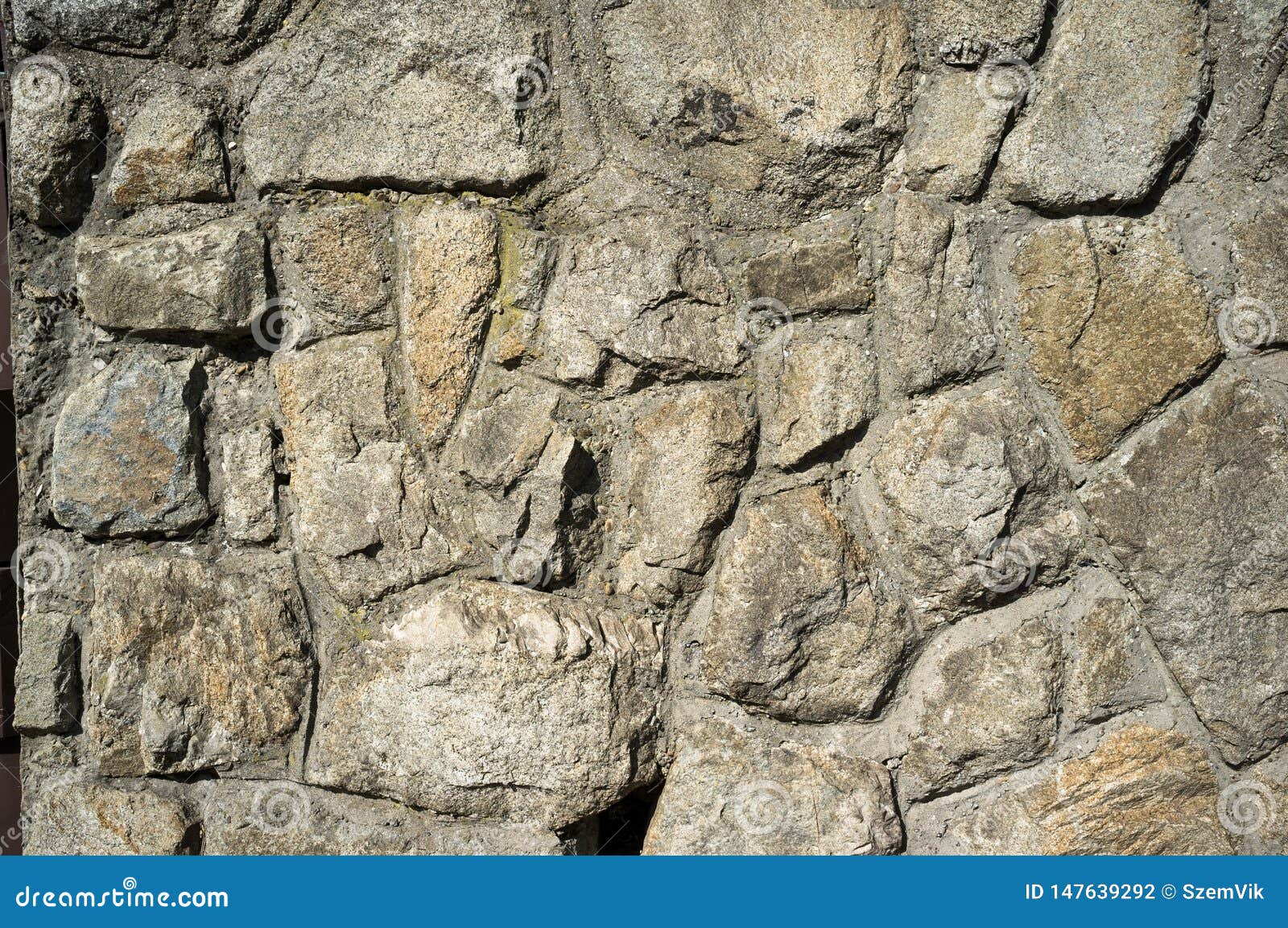 Old and Weathered Natural Stone Tile Wall Stock Photo - Image of ...