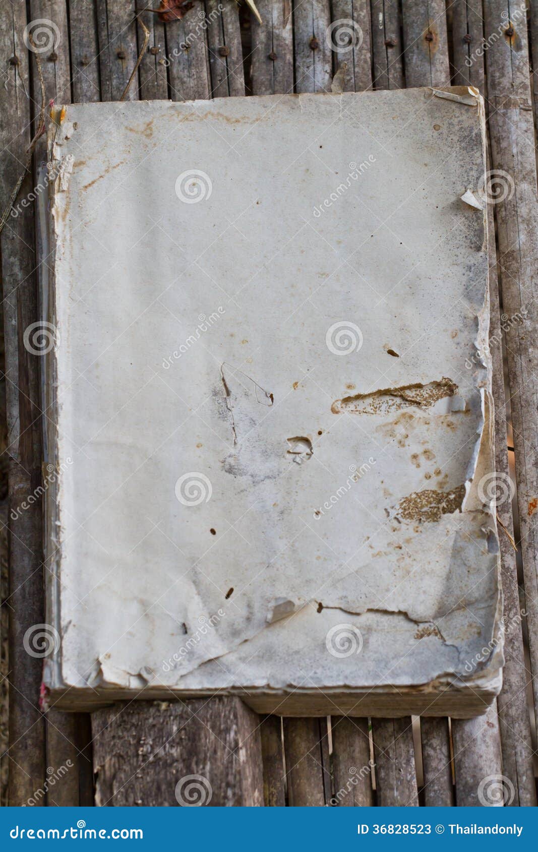 Old and Weathered Note Paper Stock Image - Image of messy, grunge: 36828523