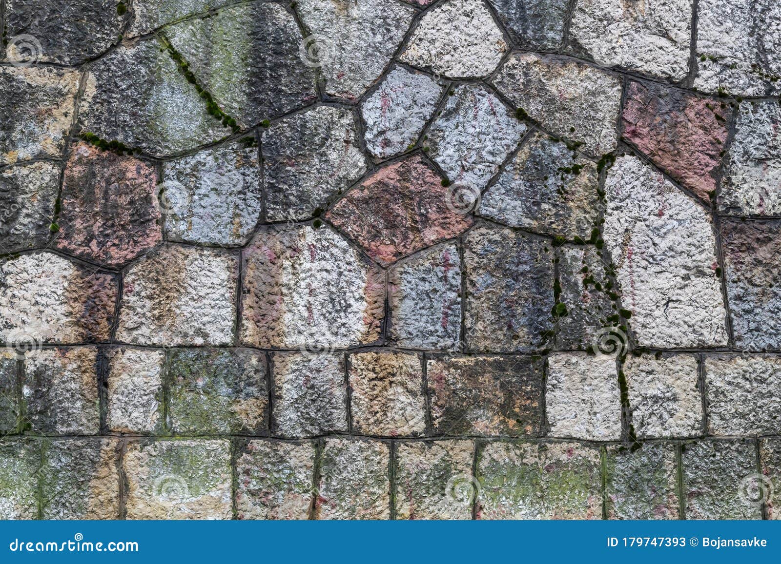 Old Weathered Stone Wall Texture Stock Image - Image of wall, material ...