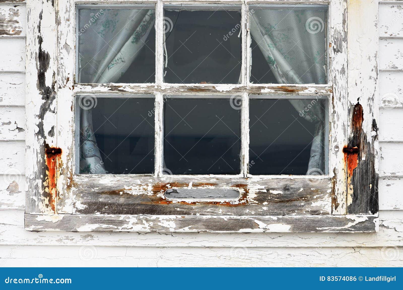Old Weathered Window stock photo. Image of window, painted - 83574086