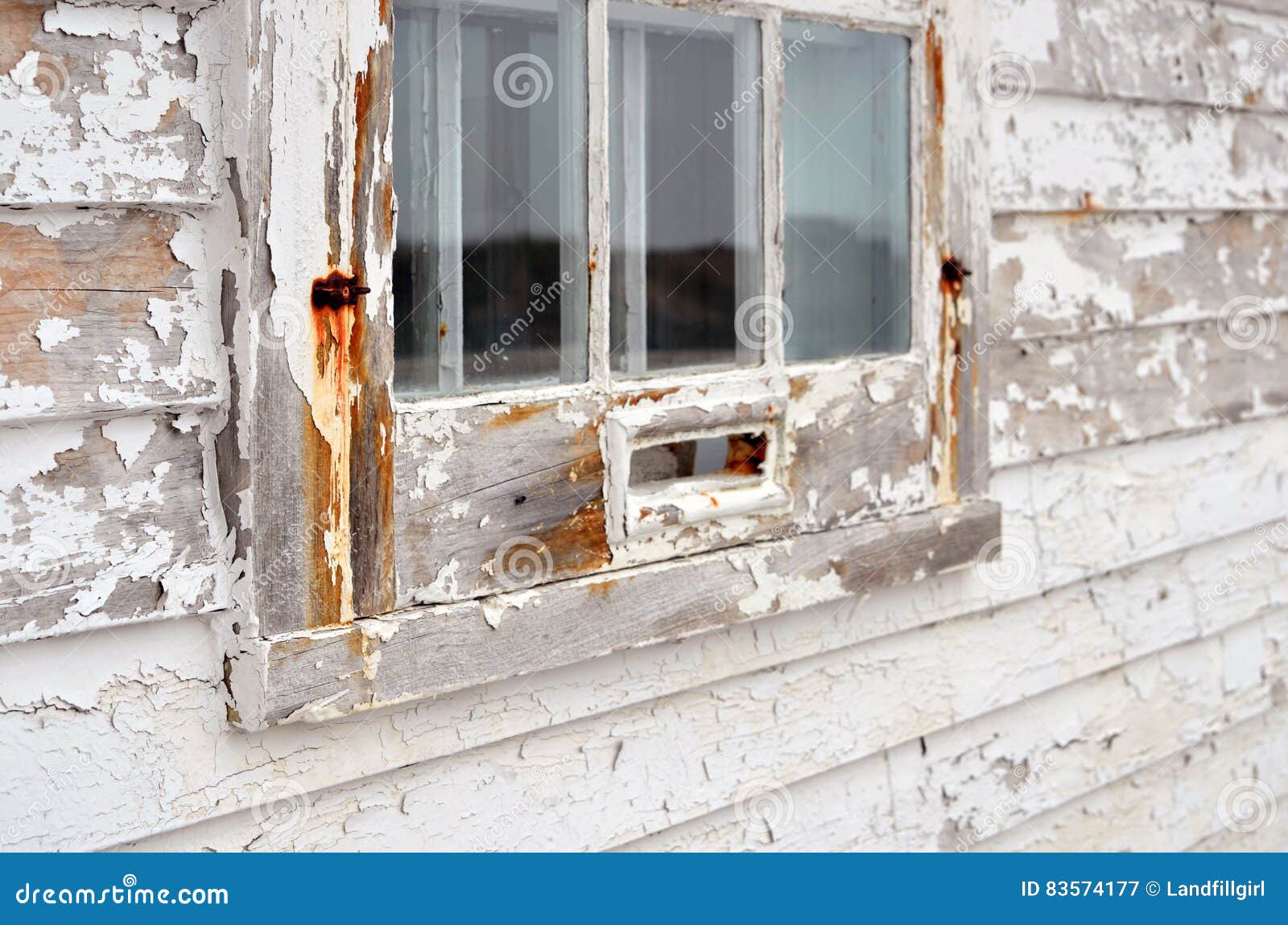 Old Weathered Window stock image. Image of horizontal - 83574177