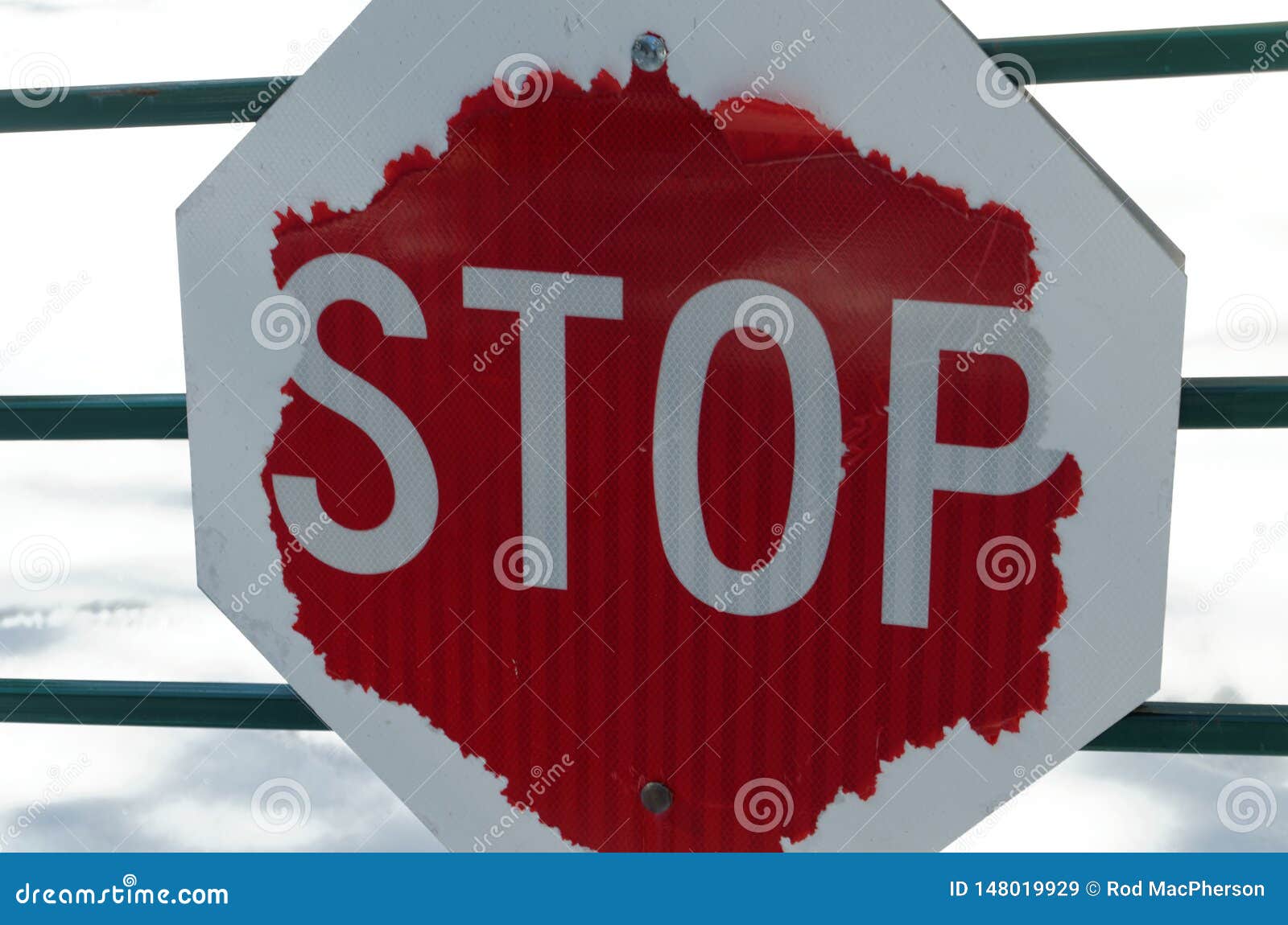 Weathered and Worn Stop Sign Stock Image - Image of warning, weathered ...