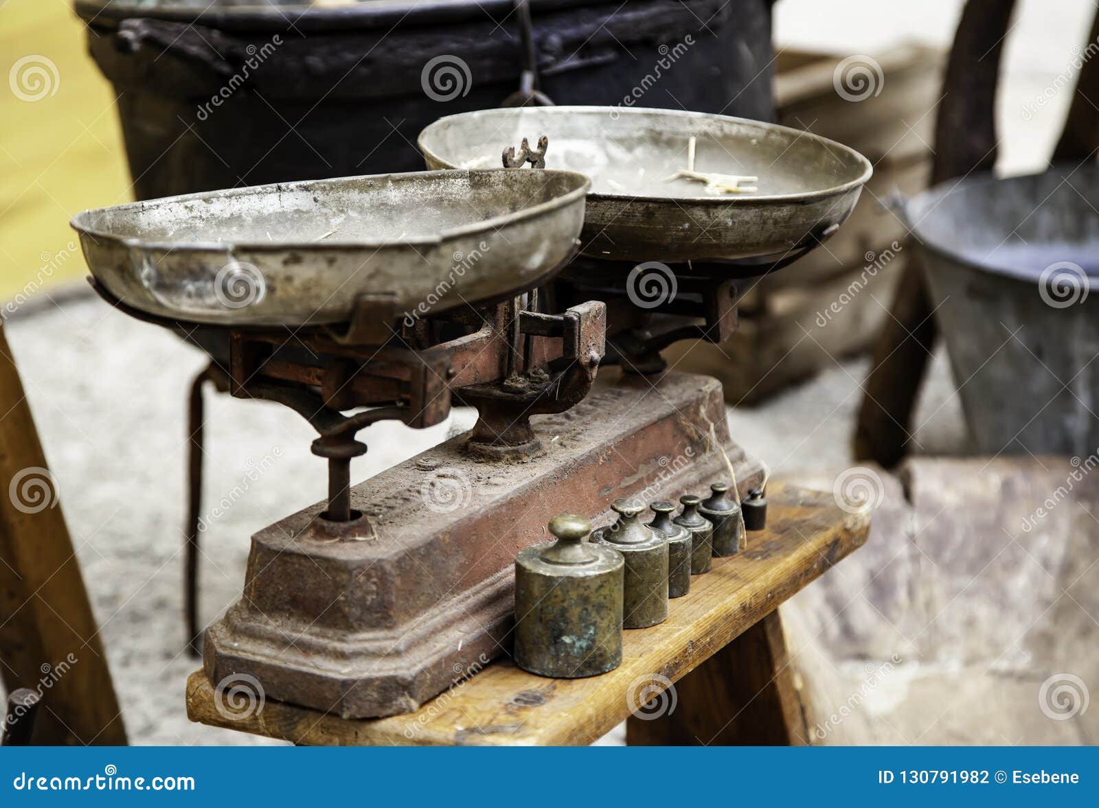 Old weighing scale stock photo. Image of justice, machine - 130791982