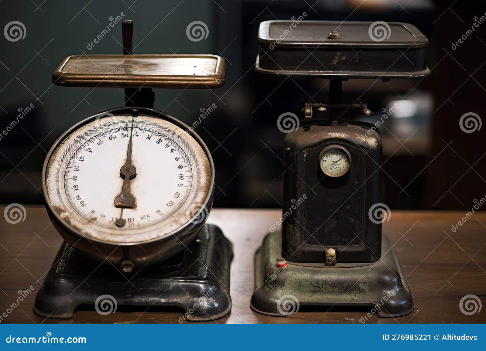 Old Weight, Displayed on Scale for Comparison Against Current Weight ...