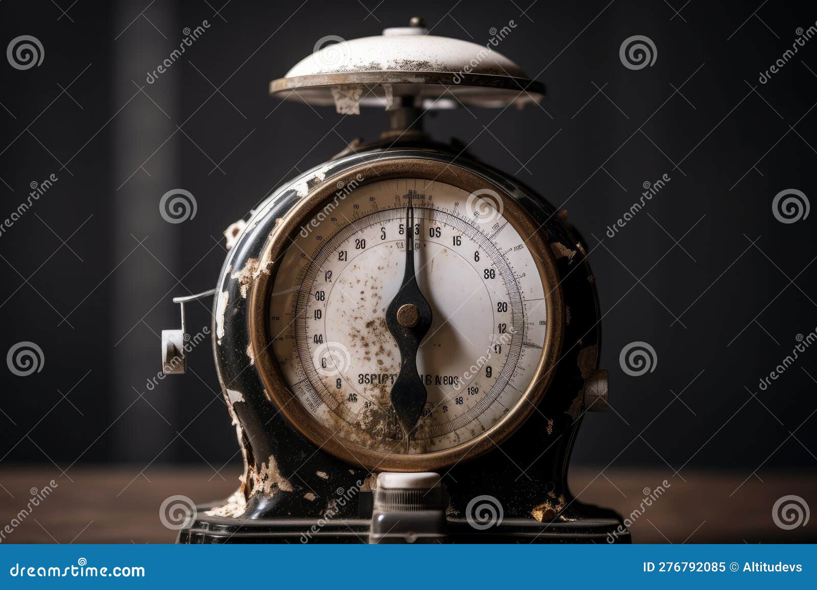 Old Weight on Scale, Showing a Decrease in Weight Over Time Stock ...