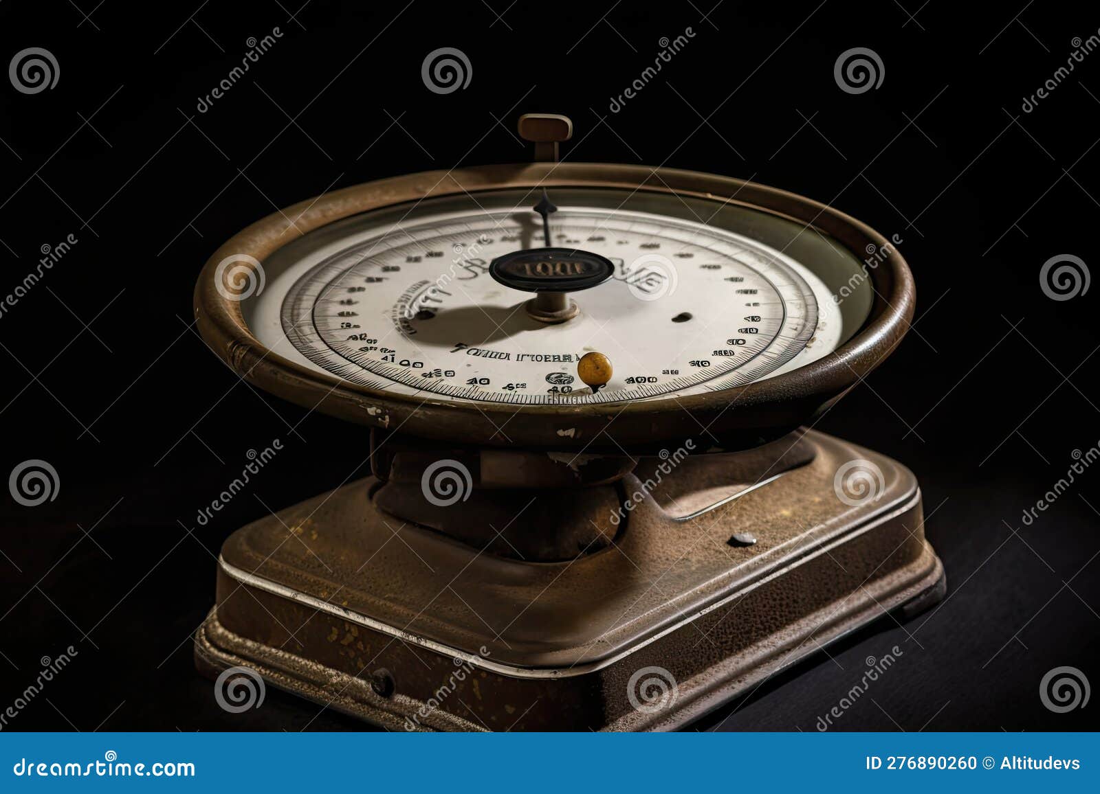 Old Weight on Scale, Showing a Decrease in Weight Over Time Stock ...