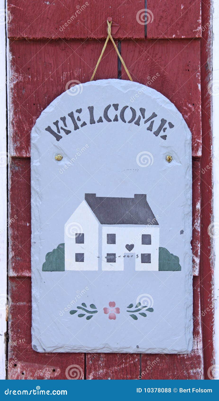 Old welcome sign stock photo. Image of greeting, rustic - 10378088