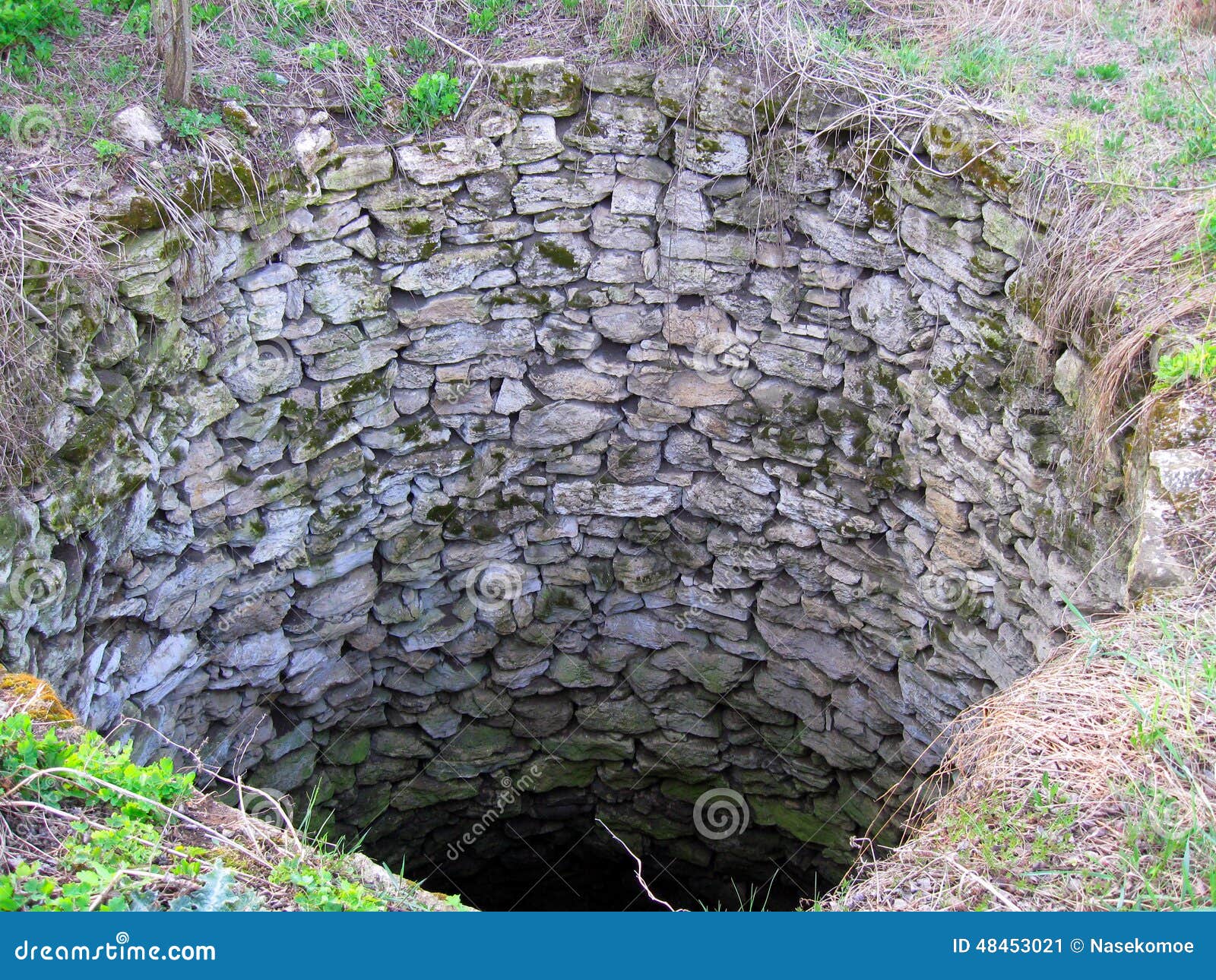 The old well stock image. Image of ancient, water, stone - 48453021