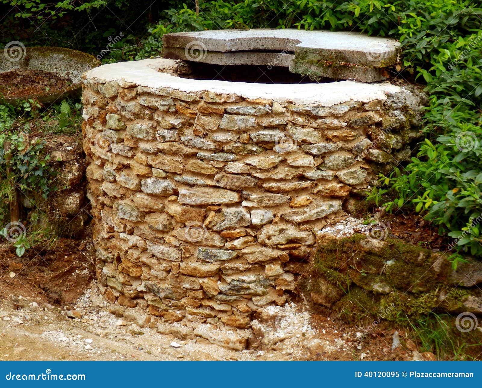 Old Well stock image. Image of garden, water, country - 40120095