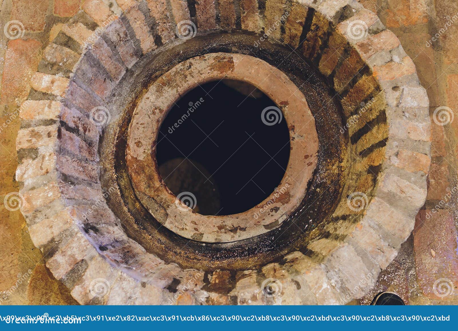 Old Well in the Paddy Field for Agriculture. Stock Photo - Image of ...