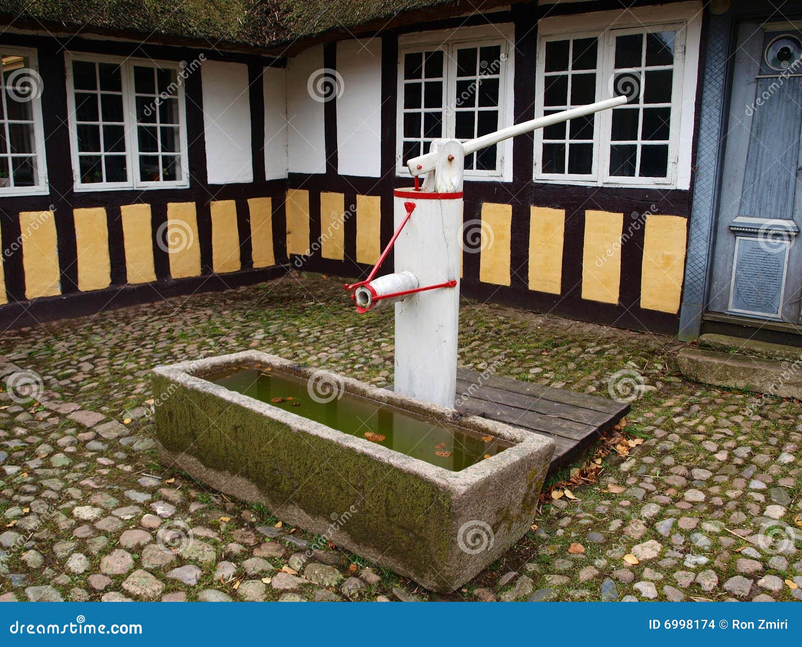 Old well water pump stock photo. Image of flowing, steel - 6998174