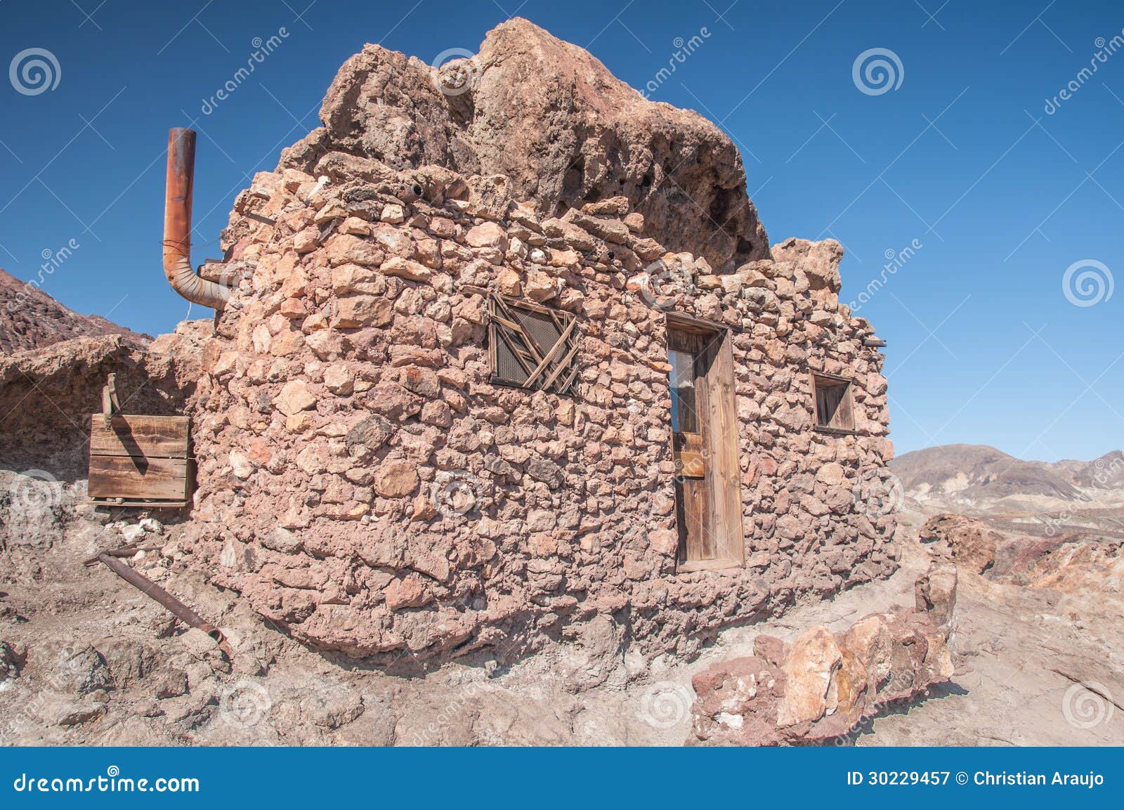 Old West Mining Shack stock image. Image of hill, california - 30229457