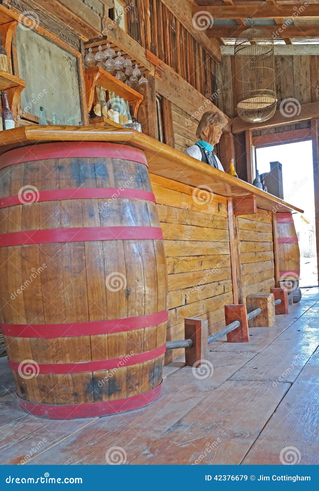 OLd West Saloon stock image. Image of desperado, customers - 42376679