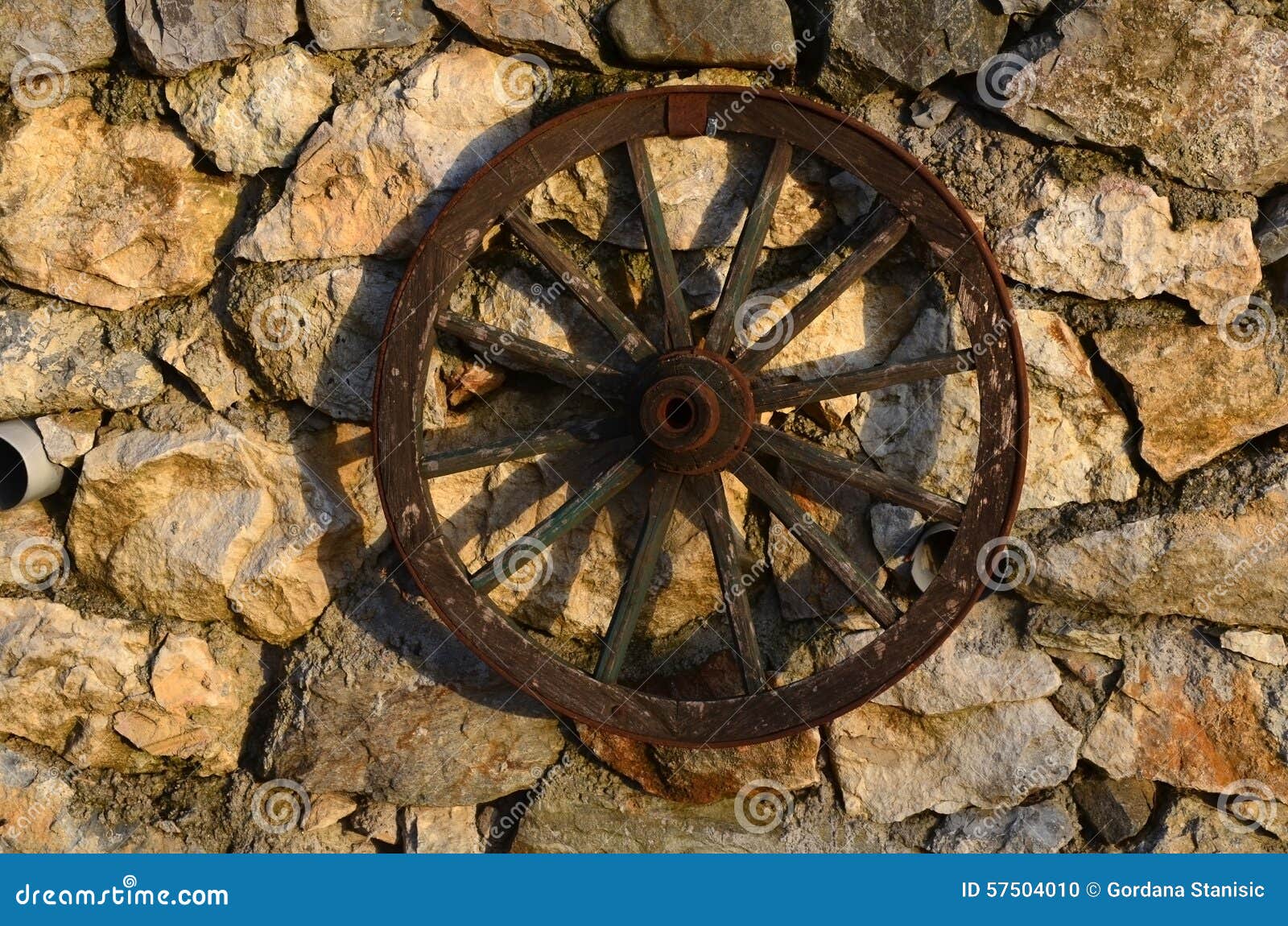 Old West Wagon Wheel stock photo. Image of round, icon - 57504010