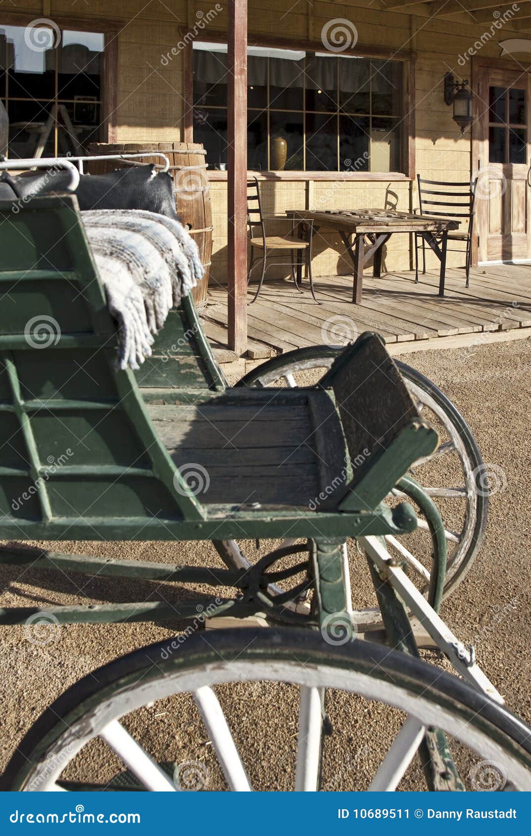 Old Western Buggy and General Store Stock Image - Image of facade ...