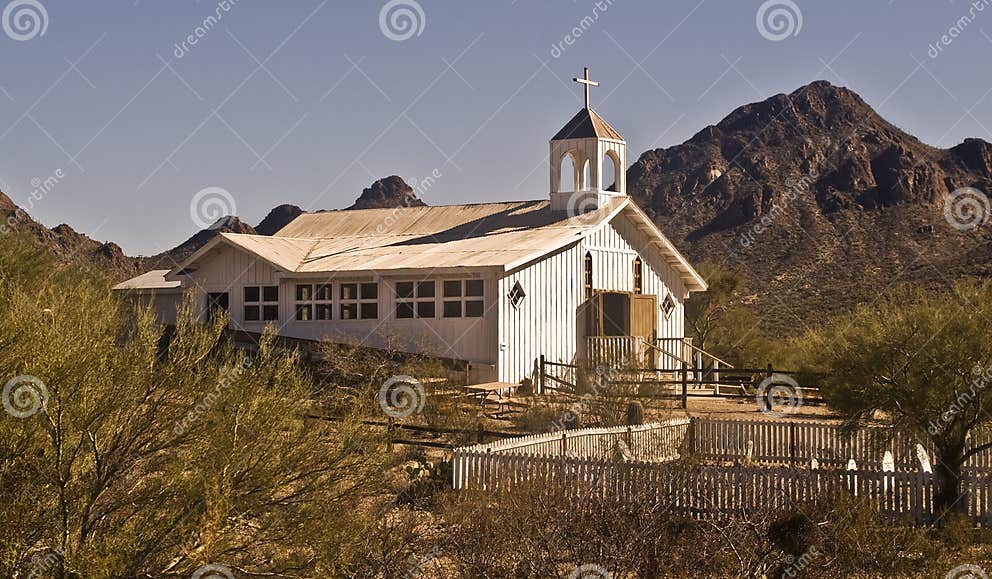 Old Western Church stock photo. Image of sonora, west - 7863742