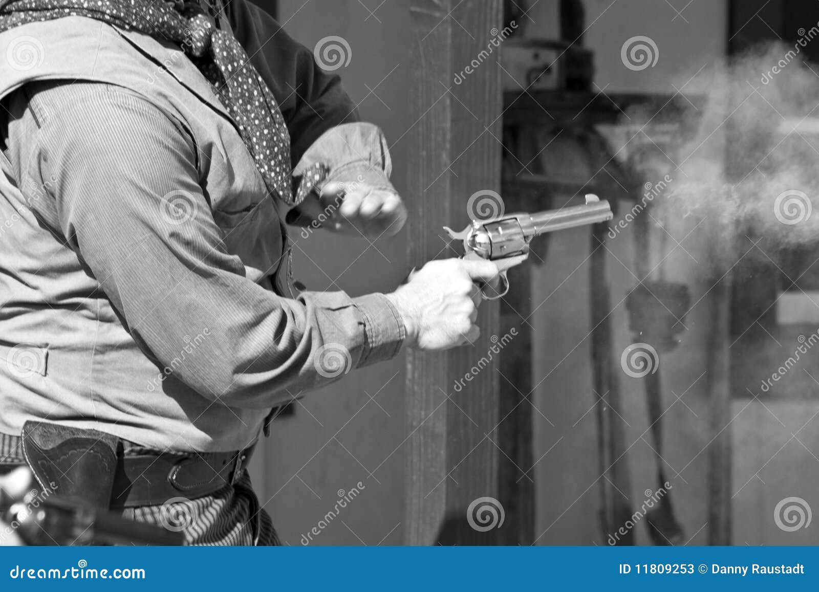 Western Shootout Drawing