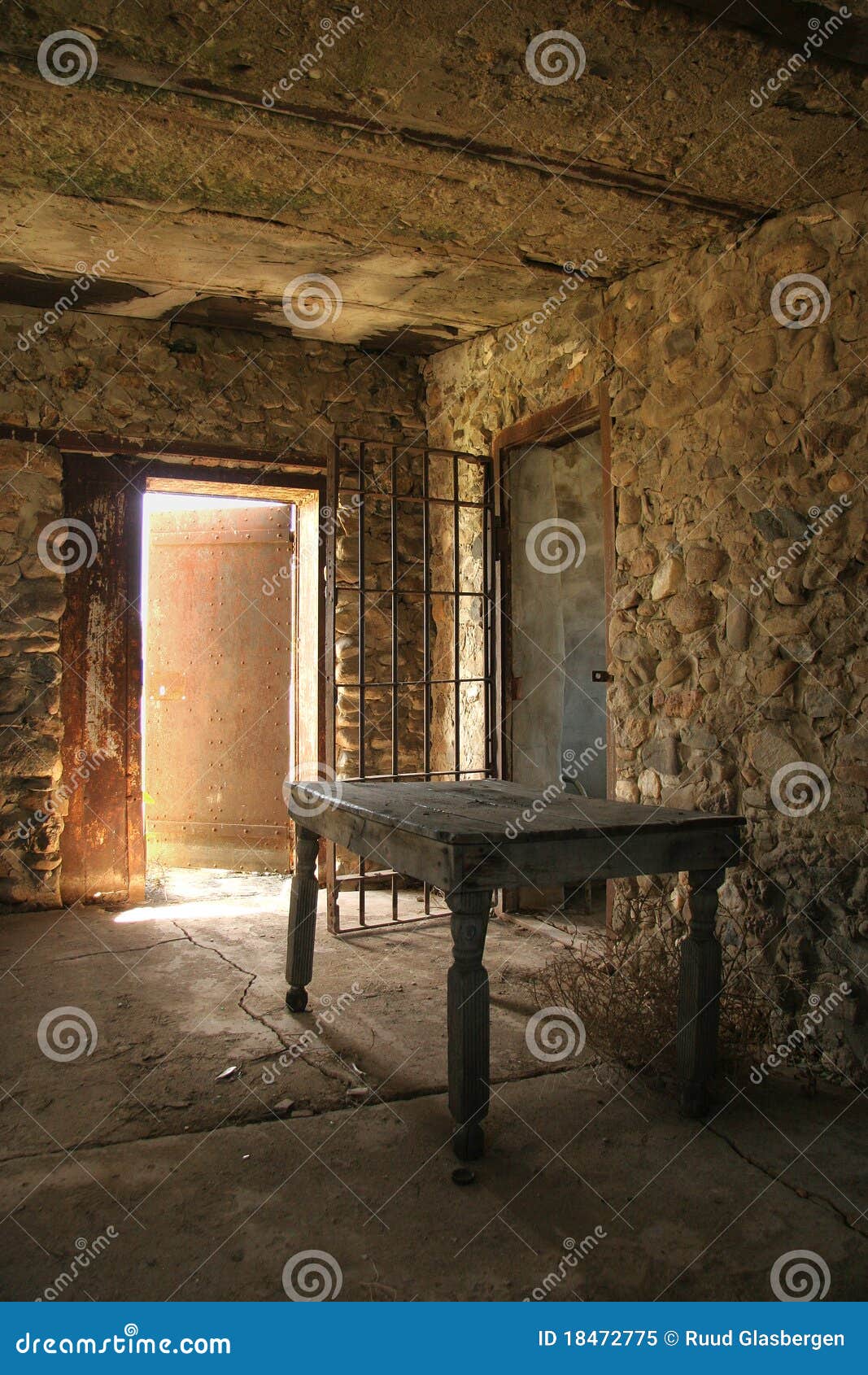 Old western prison stock image. Image of western, abandoned - 18472775