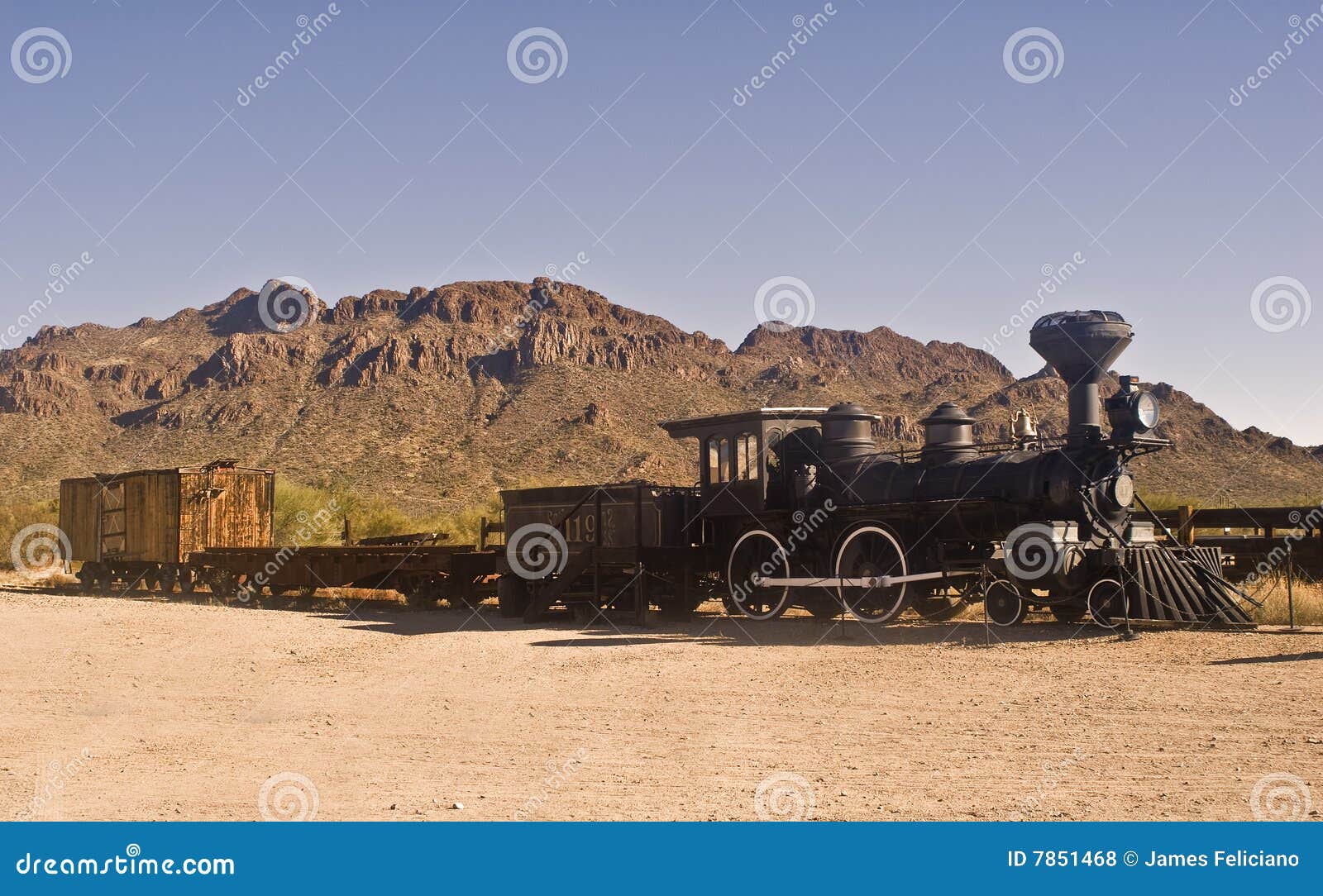 Old Western Train stock photo. Image of train, western - 7851468