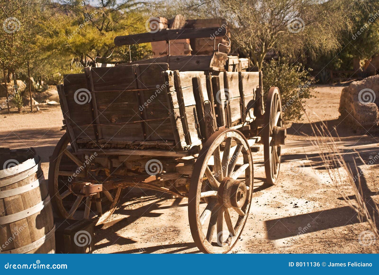 Old Western Wagon stock photo. Image of transportation - 8011136