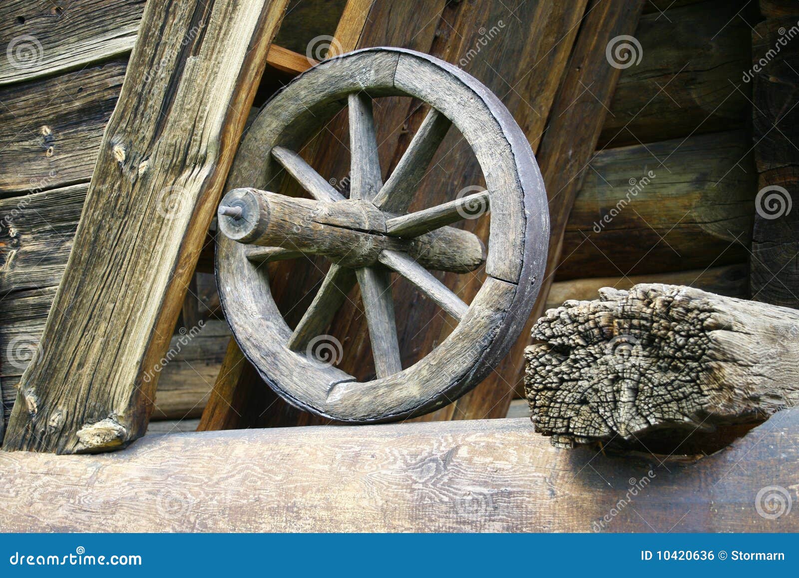 Old wheel stock photo. Image of wood, history, wheel - 10420636